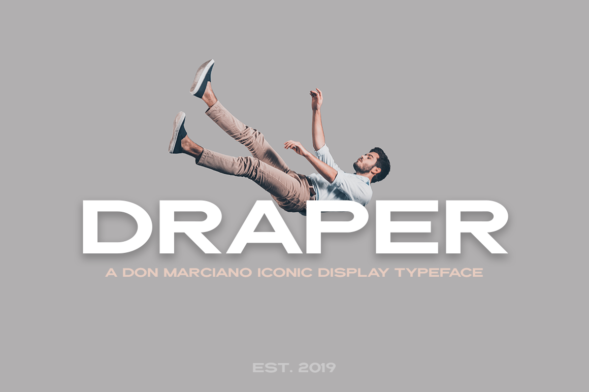 Draper, Fonts | GraphicRiver