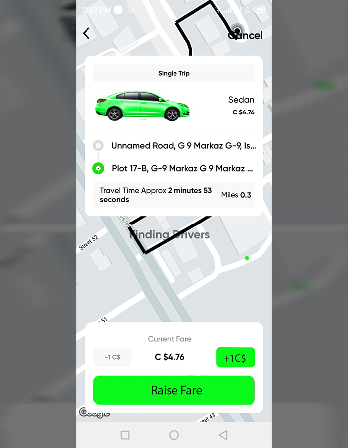 InDrive Bidding Clone- Complete Taxi App with Admin Panel by AppHeaven