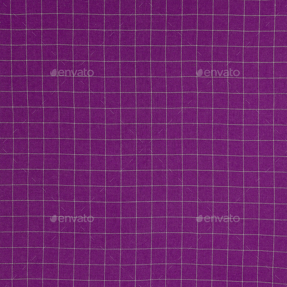 Purple checkered fabric background Stock Photo by photobalance | PhotoDune