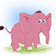 Character Sprite - Elephant, Graphics | GraphicRiver
