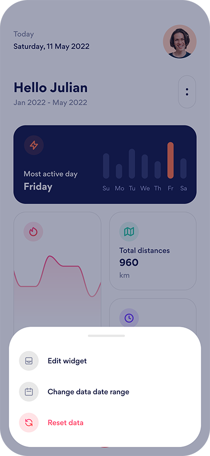 Gowez - Sport Cycling Tracker Flutter App Ui Template(Figma Included ...