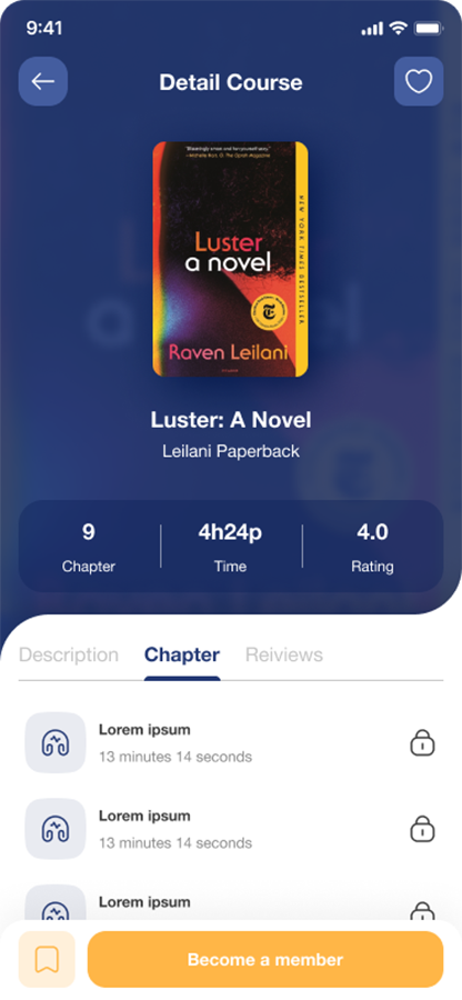 Audible - Audio Book & Ebook Flutter App Ui Template(Figma Included) by ...