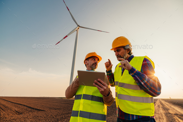 Renewable energy systems engineering Stock Photo by bernardbodo | PhotoDune