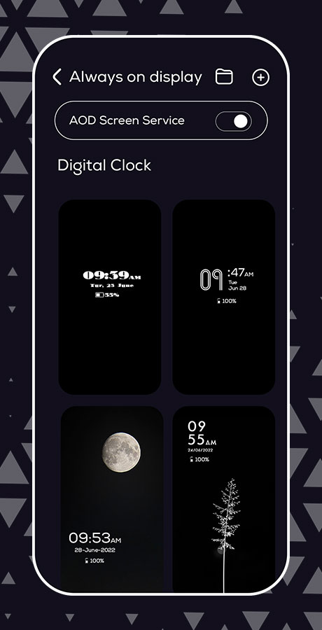 Digital Clock LWP - Digital Clock AOD - Always On Display - Live ...