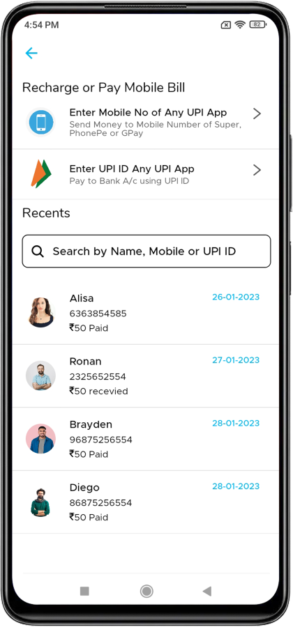 Super App - Ticket Booking | Bill Pay | Recharge | Payment Transfer | Online Payment React ...