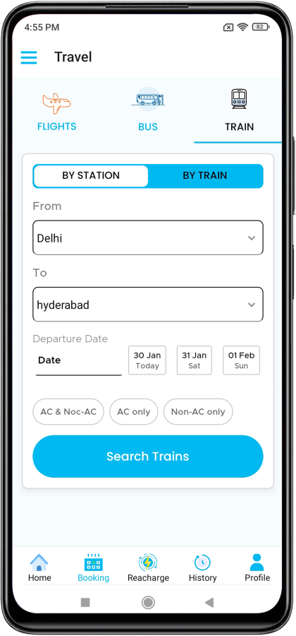 Super App - Ticket Booking | Bill Pay | Recharge | Payment Transfer ...