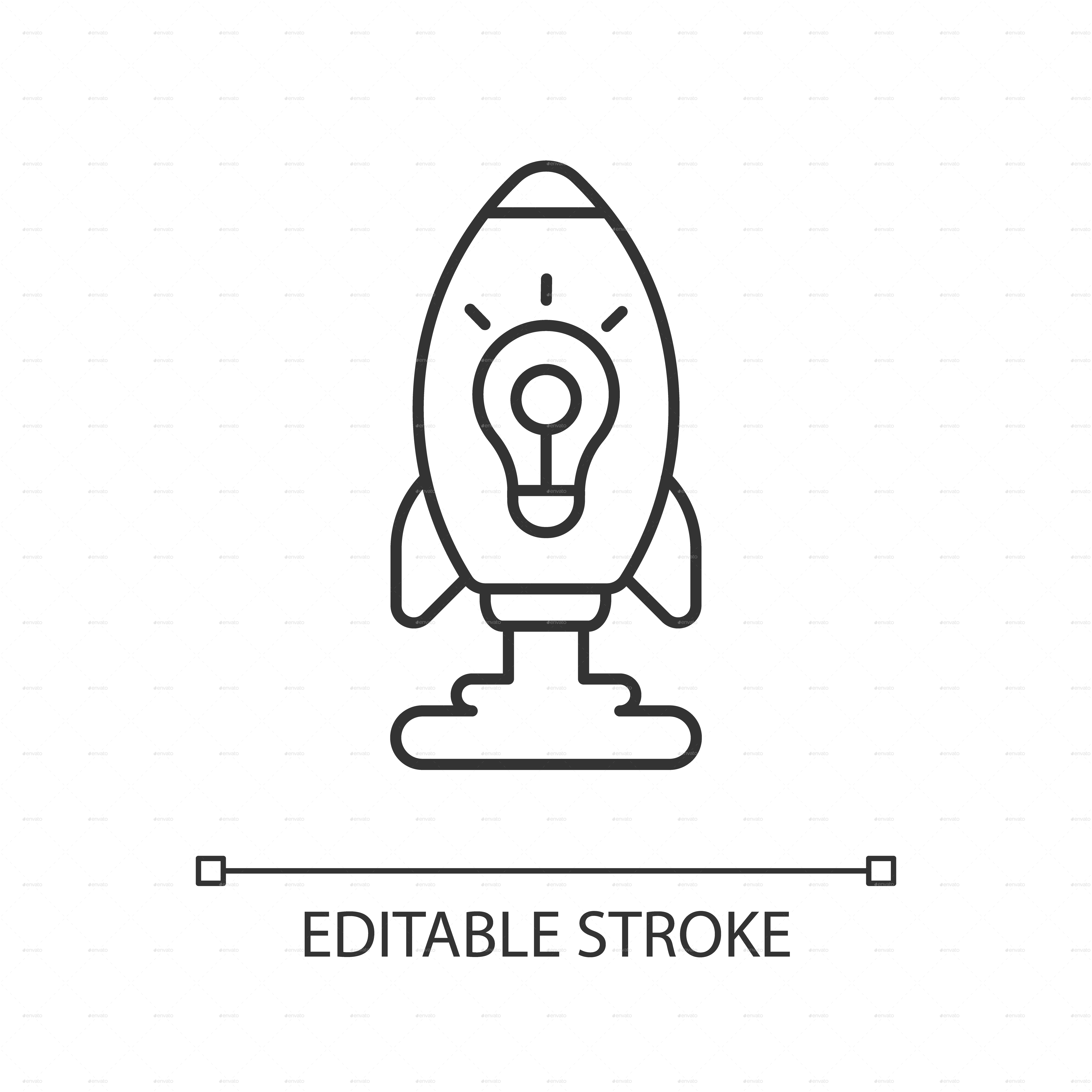 Release Management Linear Big Icons Set, Icons | GraphicRiver