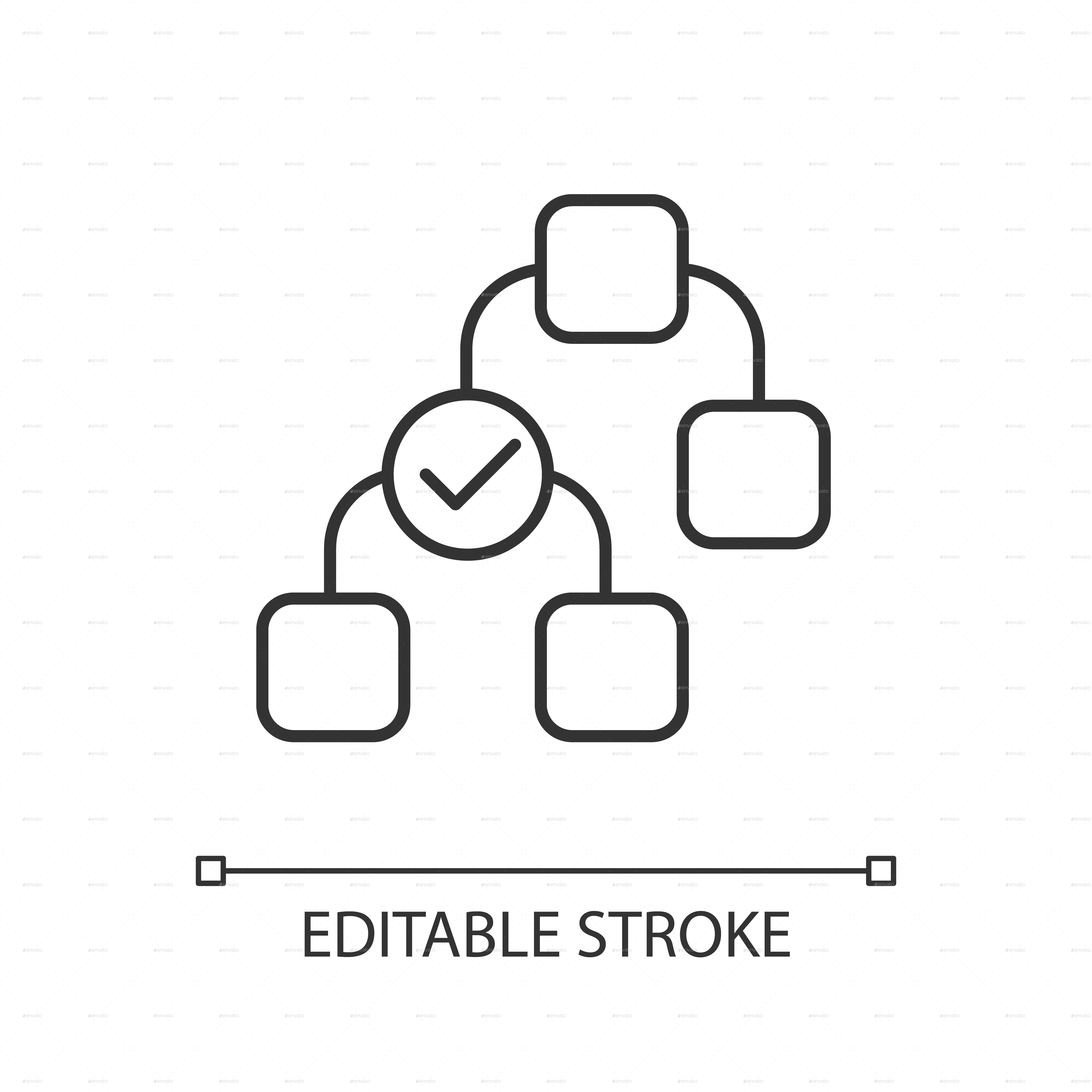 Release Management Linear Big Icons Set, Icons | GraphicRiver