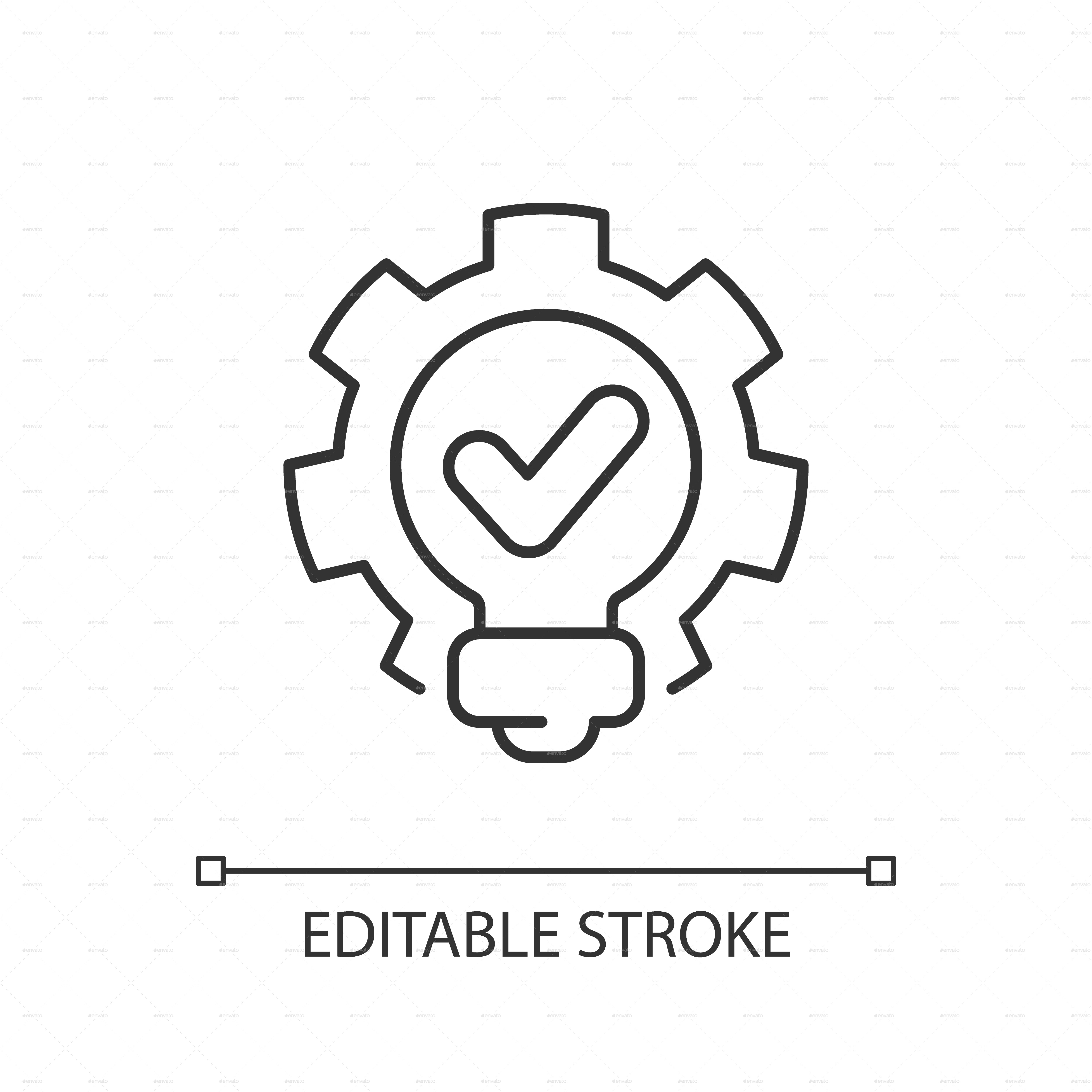 Release Management Linear Big Icons Set, Icons | GraphicRiver