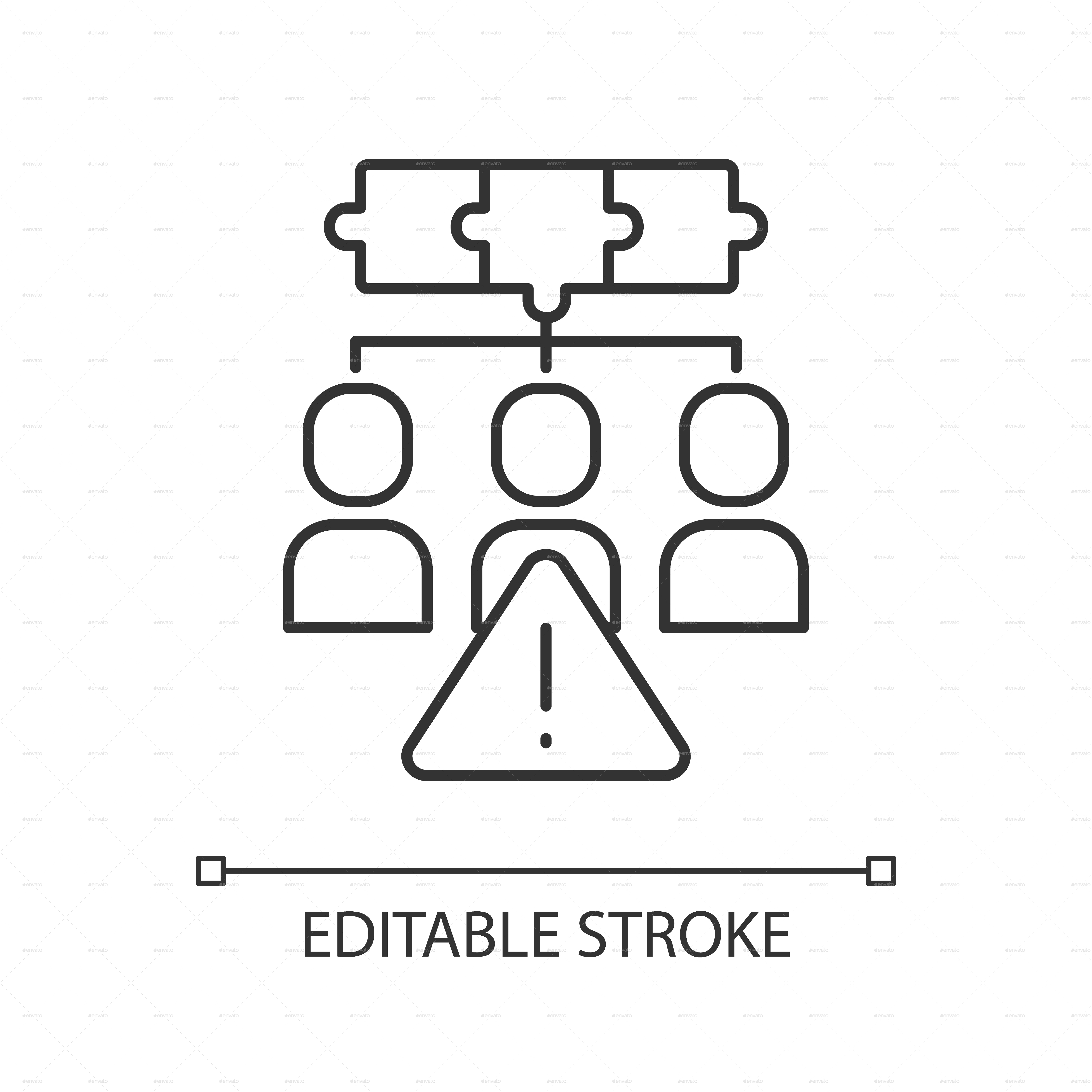 Release Management Linear Big Icons Set, Icons | GraphicRiver