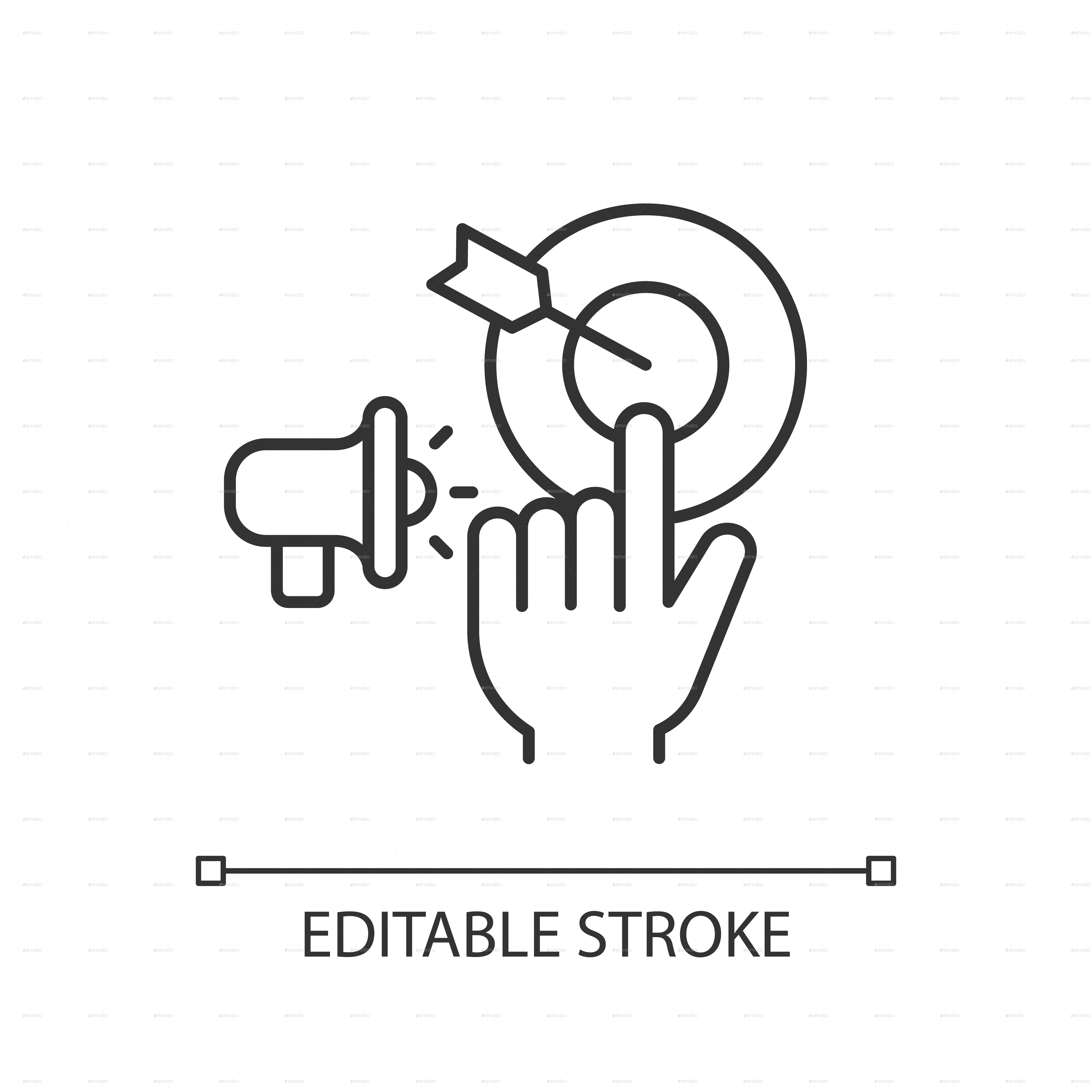 Release Management Linear Big Icons Set, Icons | GraphicRiver