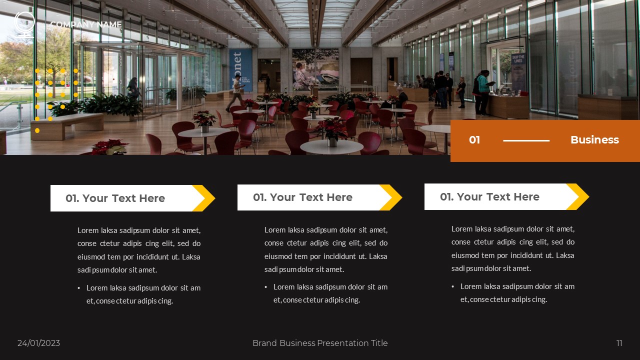 Brand Corporation - Company Business Presentation Powerpoint Template ...
