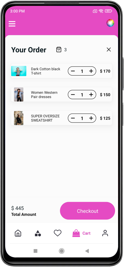 Fashion - eCommerce Shop | Shopping React Native iOS/Android App Template by vg_infotec