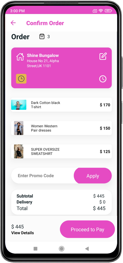 Fashion - eCommerce Shop | Shopping React Native iOS/Android App Template by vg_infotec