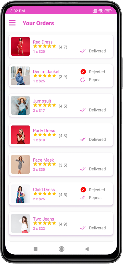 Fashion - eCommerce Shop | Shopping React Native iOS/Android App ...