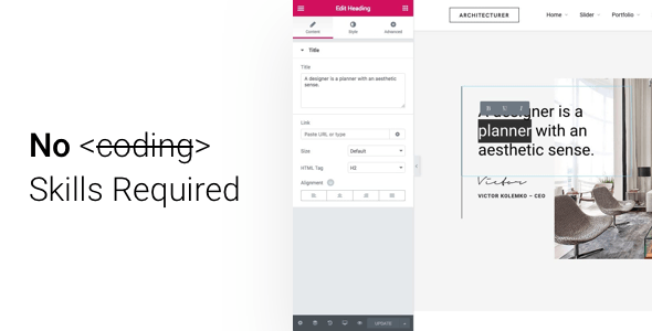 Architecturer WordPress for Interior Designer by ThemeGoods | ThemeForest