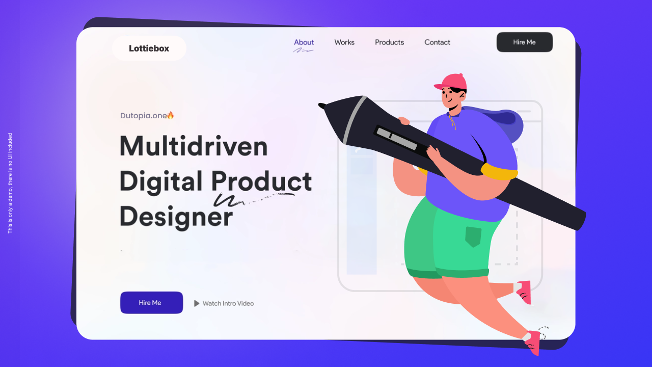 Lottiebox Lottie Animation Bundle and JSON Animation Kit by dutopian