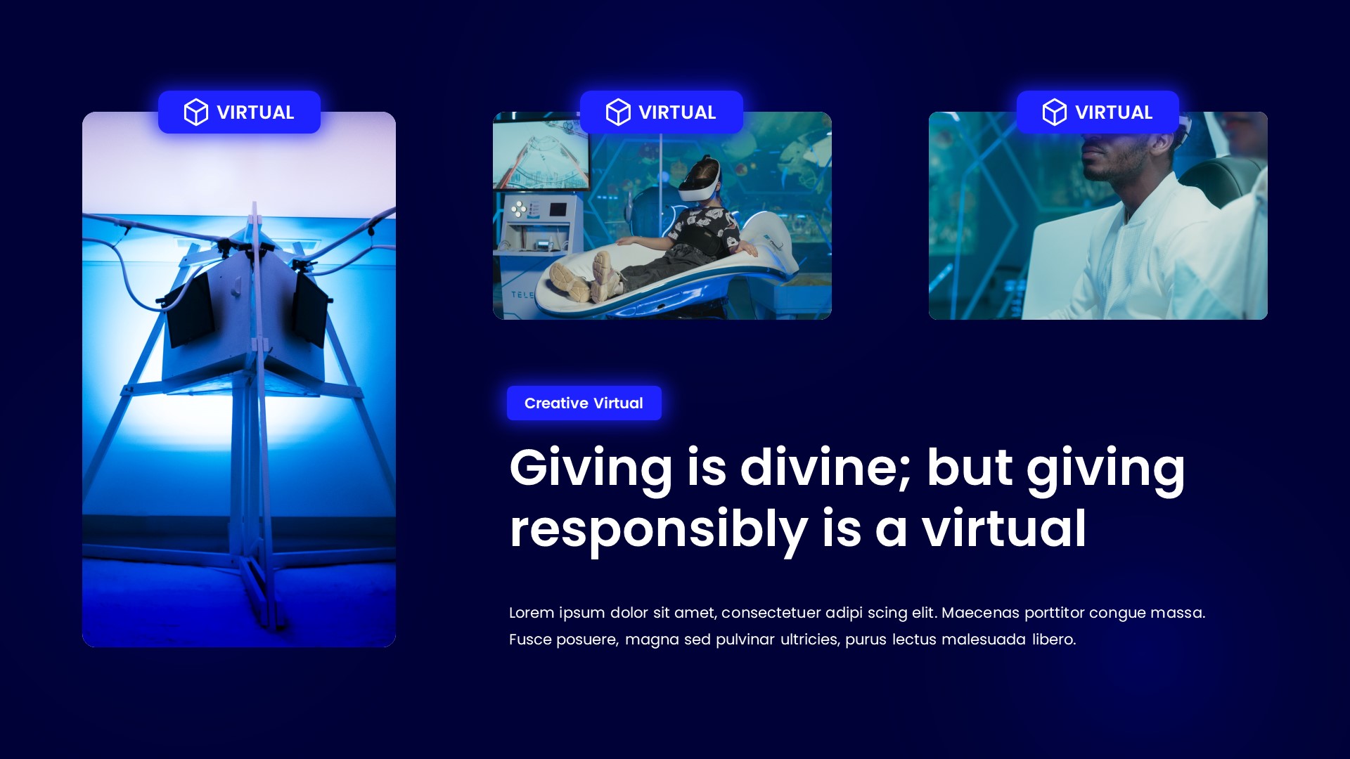 Virtual - Creative Powerpoint Template, Presentation Templates ...