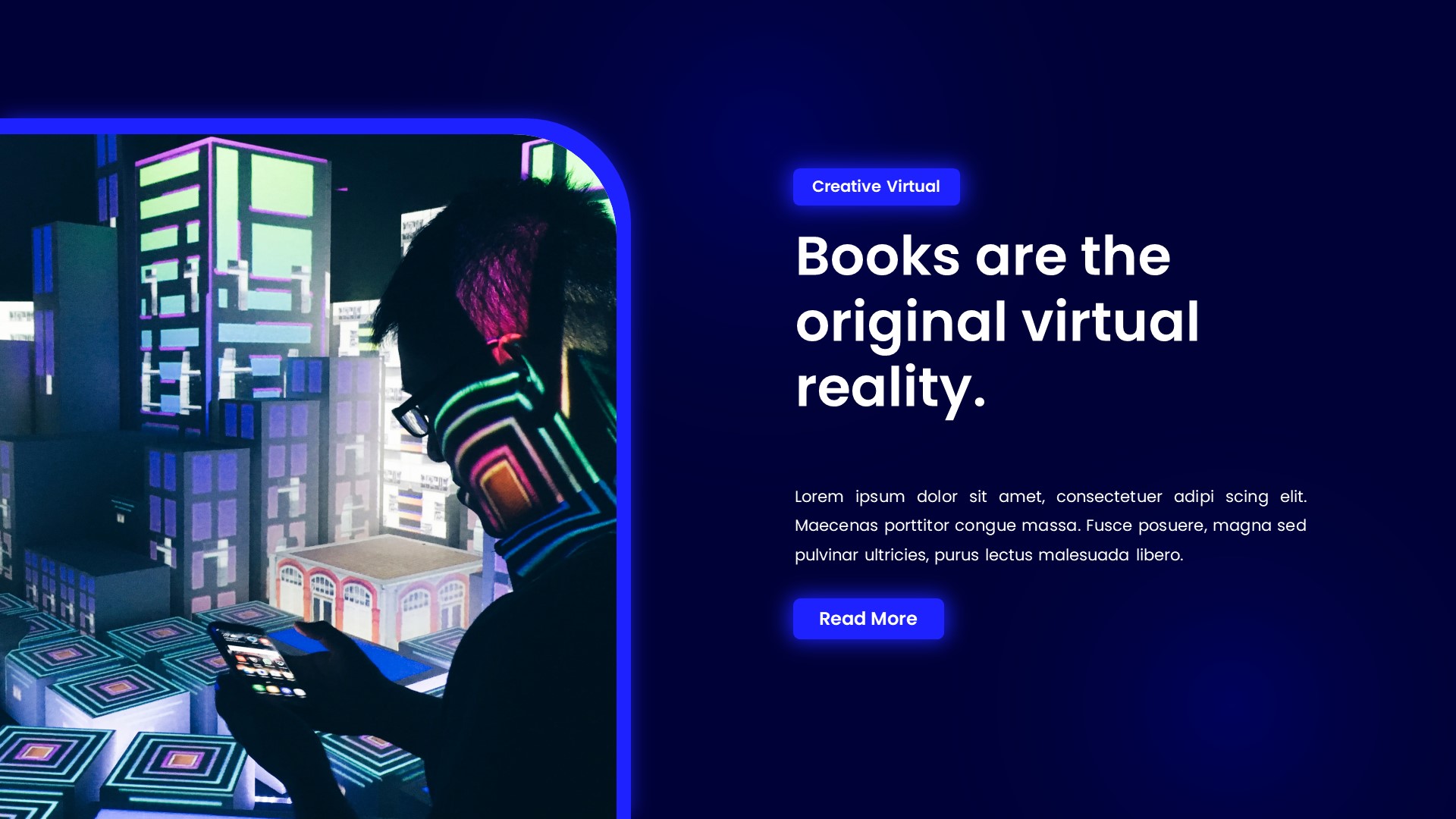 Virtual - Creative Powerpoint Template, Presentation Templates ...