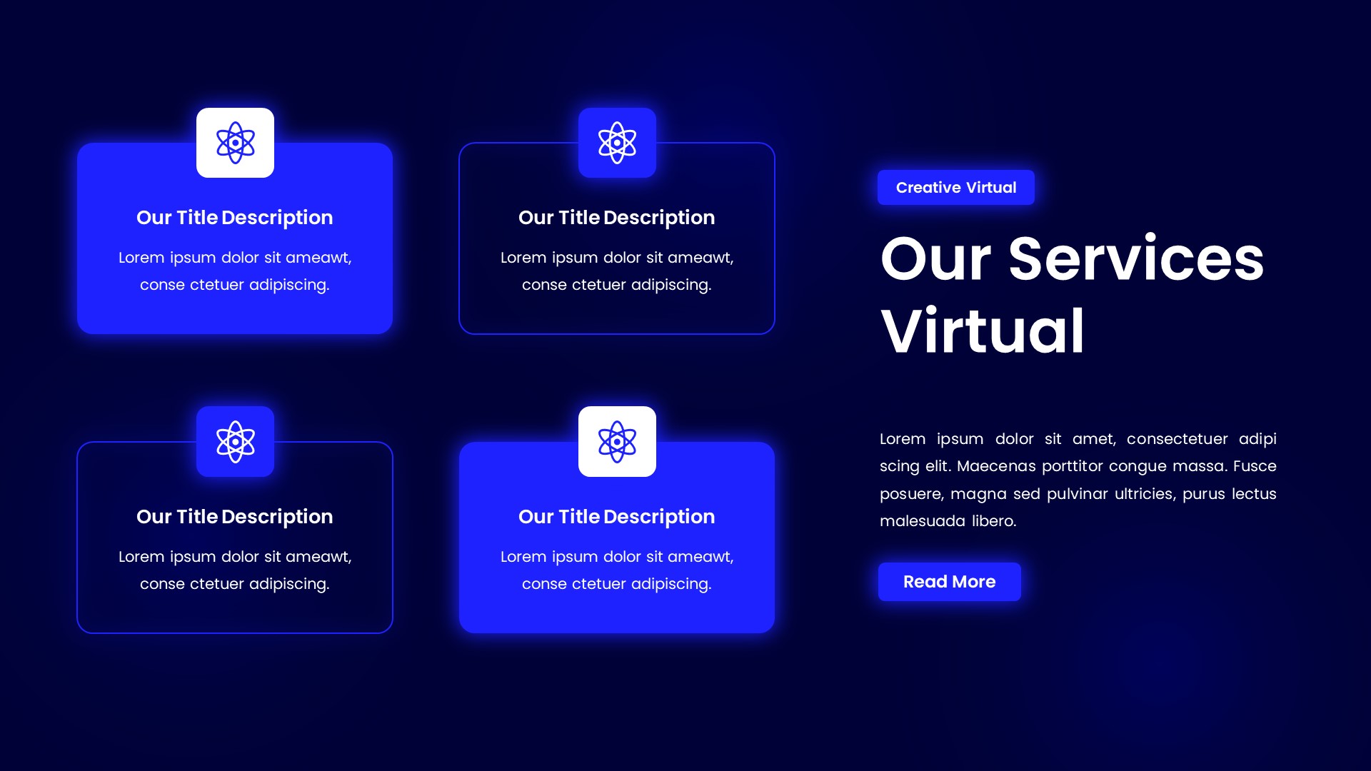 Virtual - Creative Powerpoint Template, Presentation Templates ...