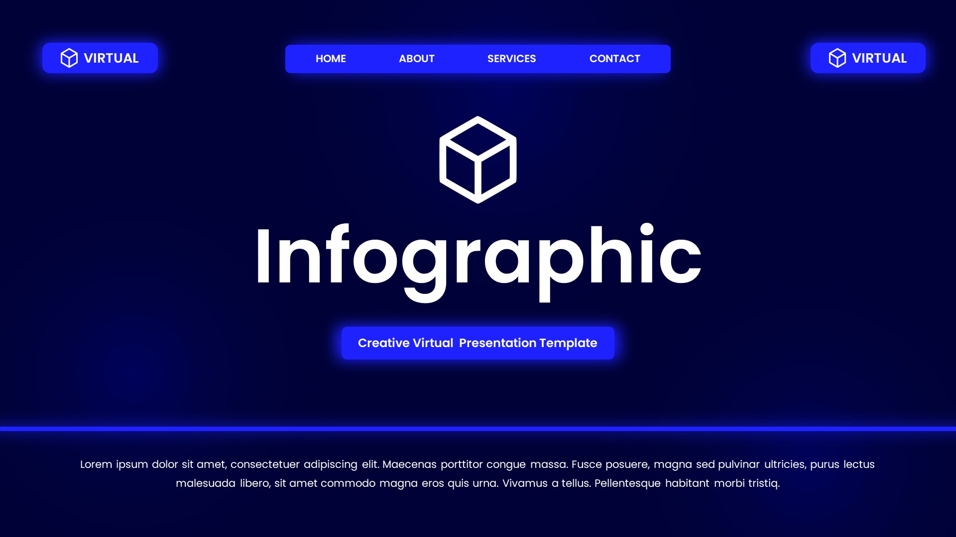 Virtual - Creative Powerpoint Template, Presentation Templates ...