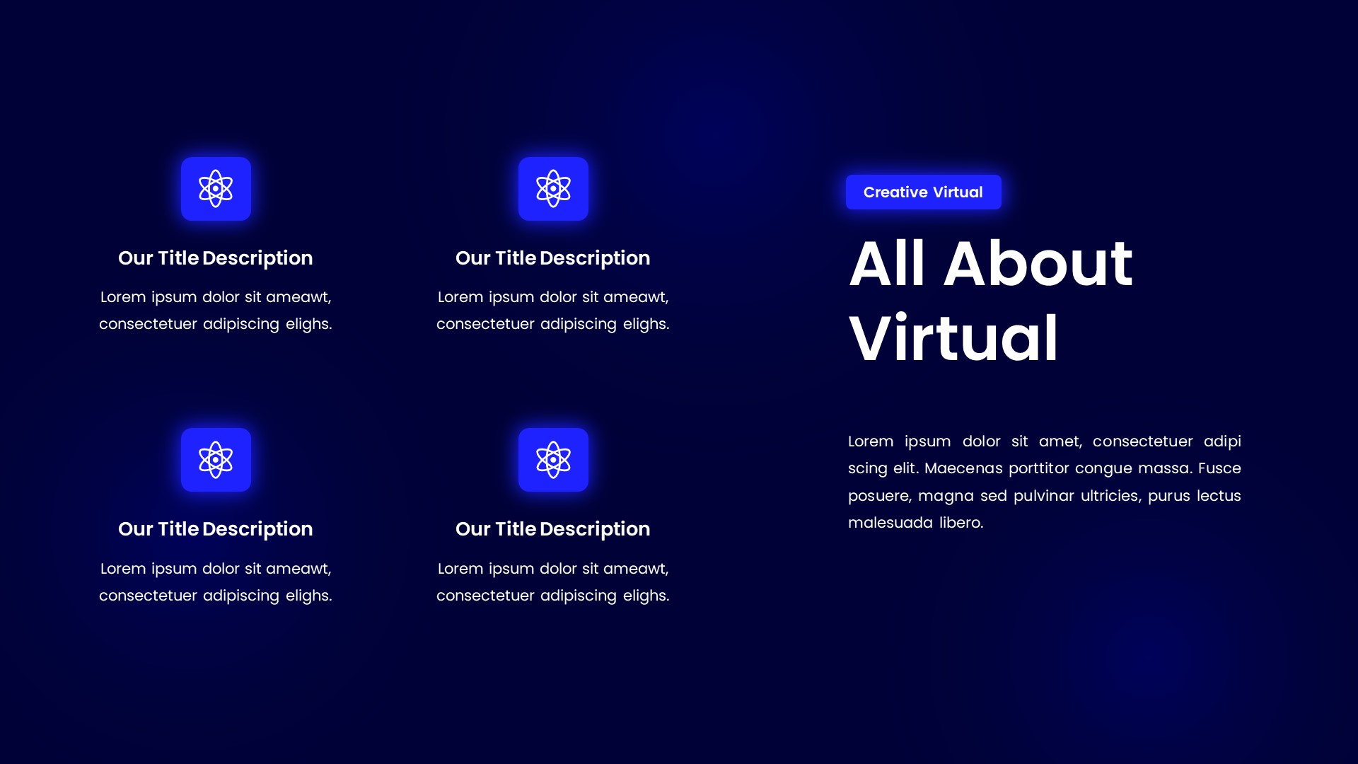 Virtual - Creative Powerpoint Template, Presentation Templates ...