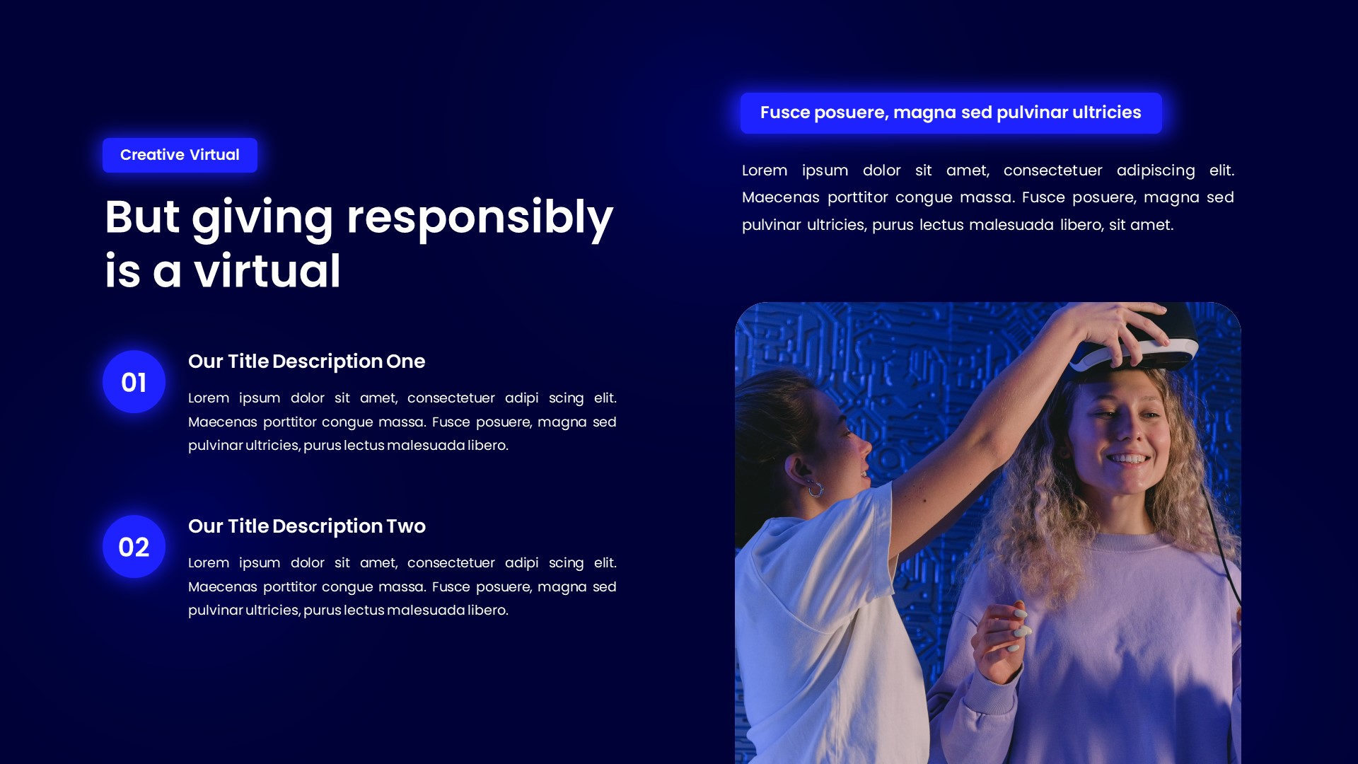 Virtual - Creative Powerpoint Template, Presentation Templates ...