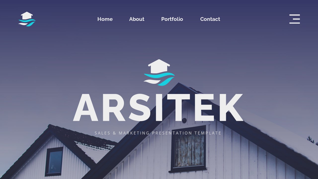 Arsitek - Sales & Marketing Powerpoint Template, Presentation Templates