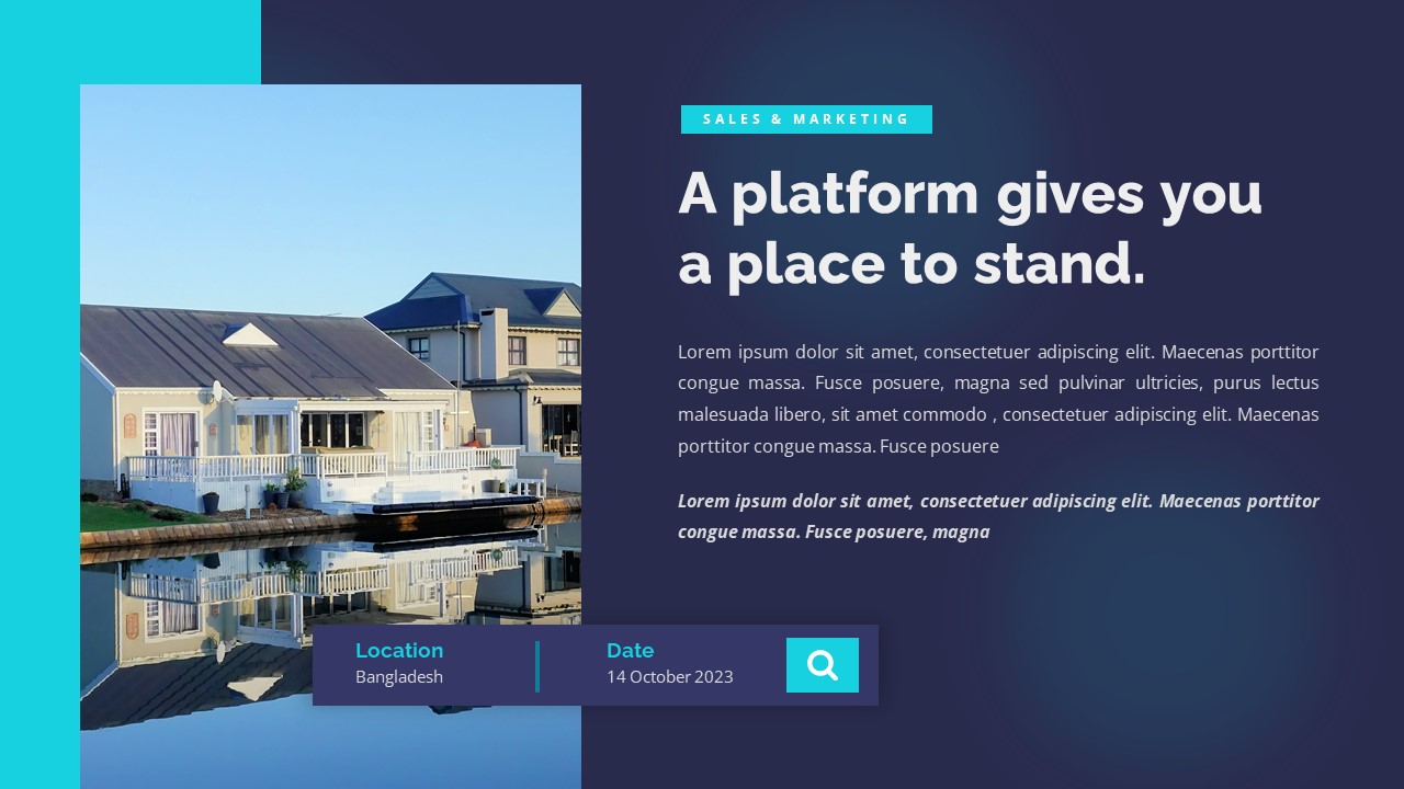 Arsitek - Sales & Marketing Google Slides Template, Presentation Templates