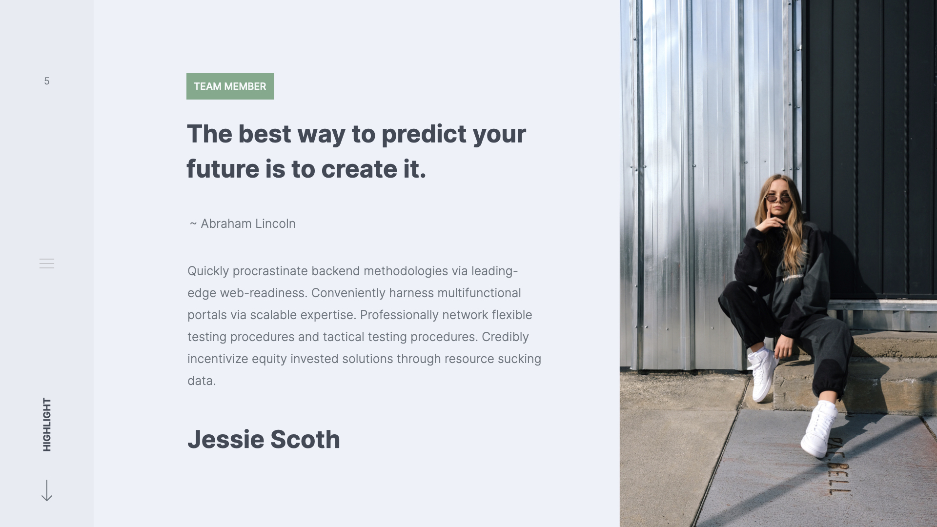 HIGHLIGHT Business & Creative Presentation (Keynote), Presentation ...