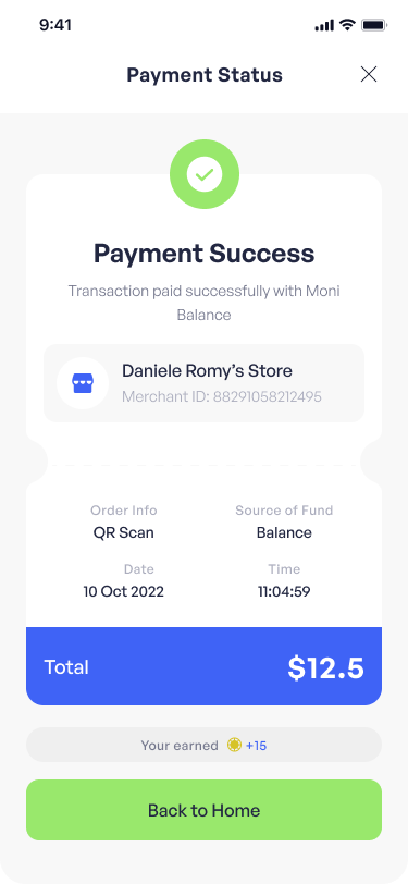 Moni - Digital Wallet Flutter App Ui Template(Figma Included) by dokkanagency