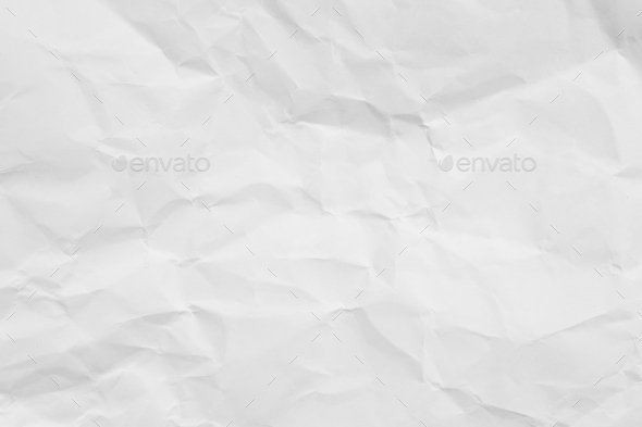 White crumpled paper texture background. Stock Photo by tevalux11 ...