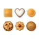 Realistic Cookies, Vectors | GraphicRiver