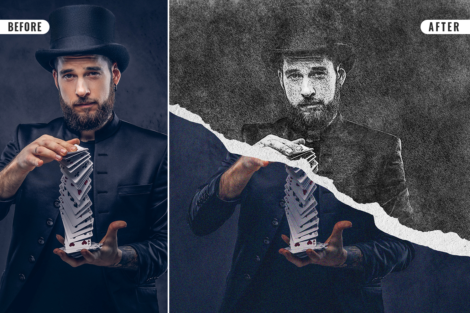 Torn Paper Effect, Add-ons | GraphicRiver