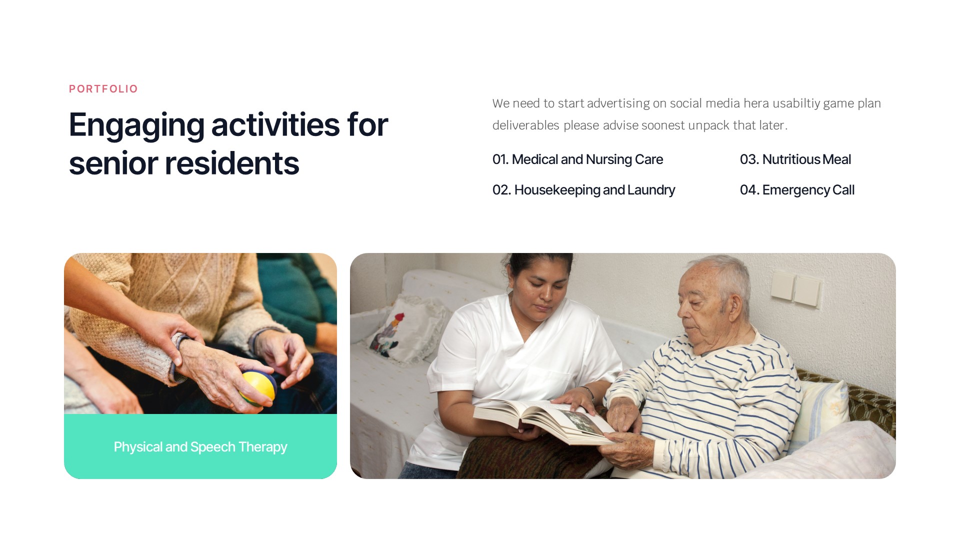 Honecare - Senior Care & Nursing Home PowerPoint Template, Presentation ...