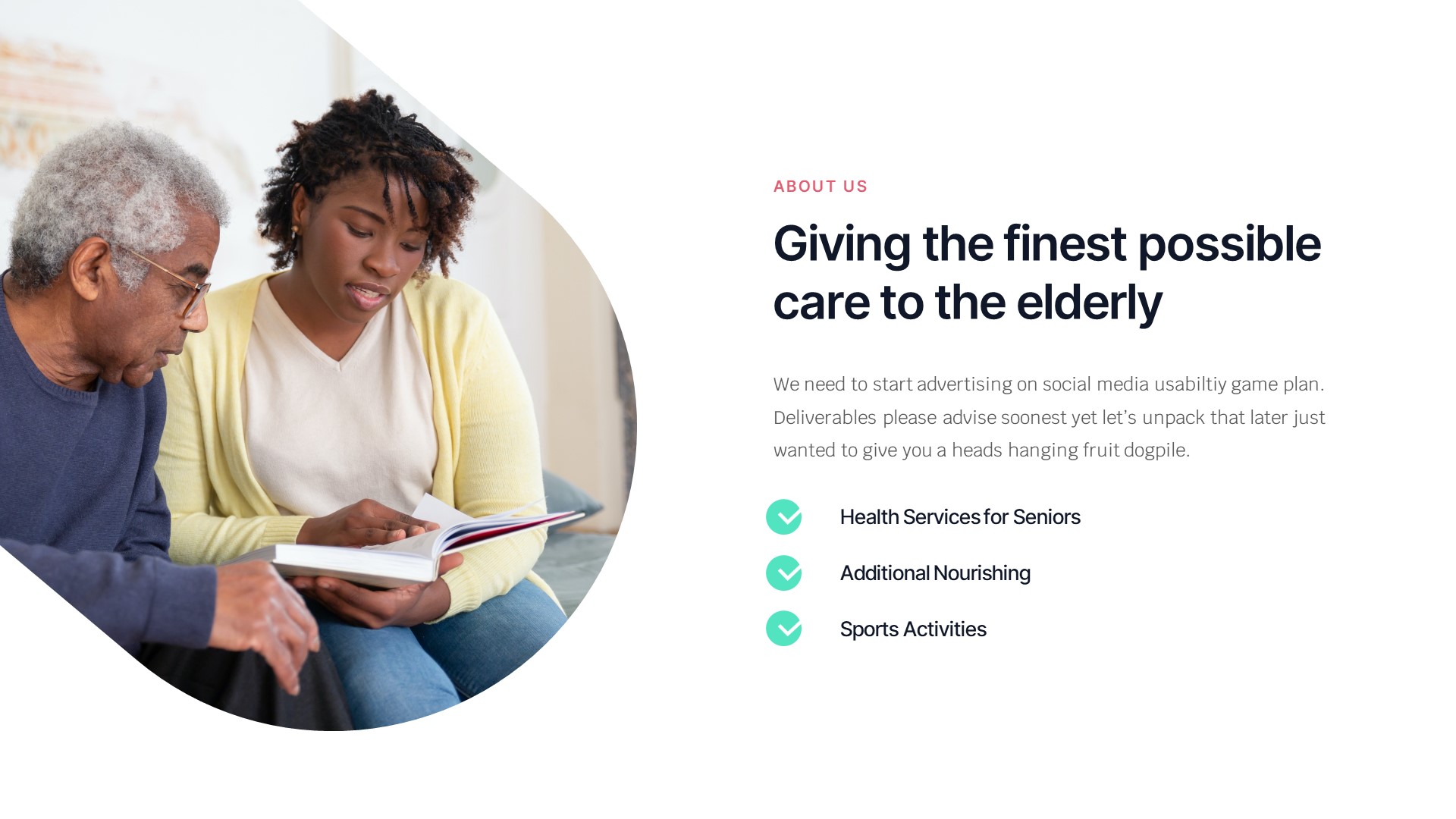 Honecare - Senior Care & Nursing Home PowerPoint Template, Presentation ...