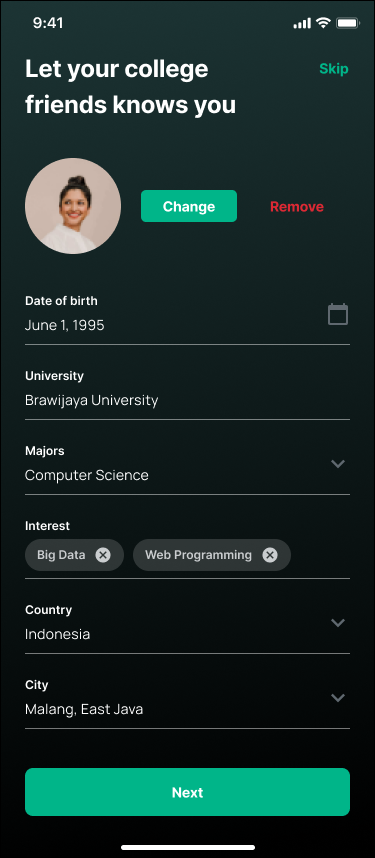 SocioSphere - Student Social Network & Online Class Flutter App UI ...