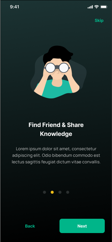 SocioSphere - Student Social Network & Online Class Flutter App UI ...