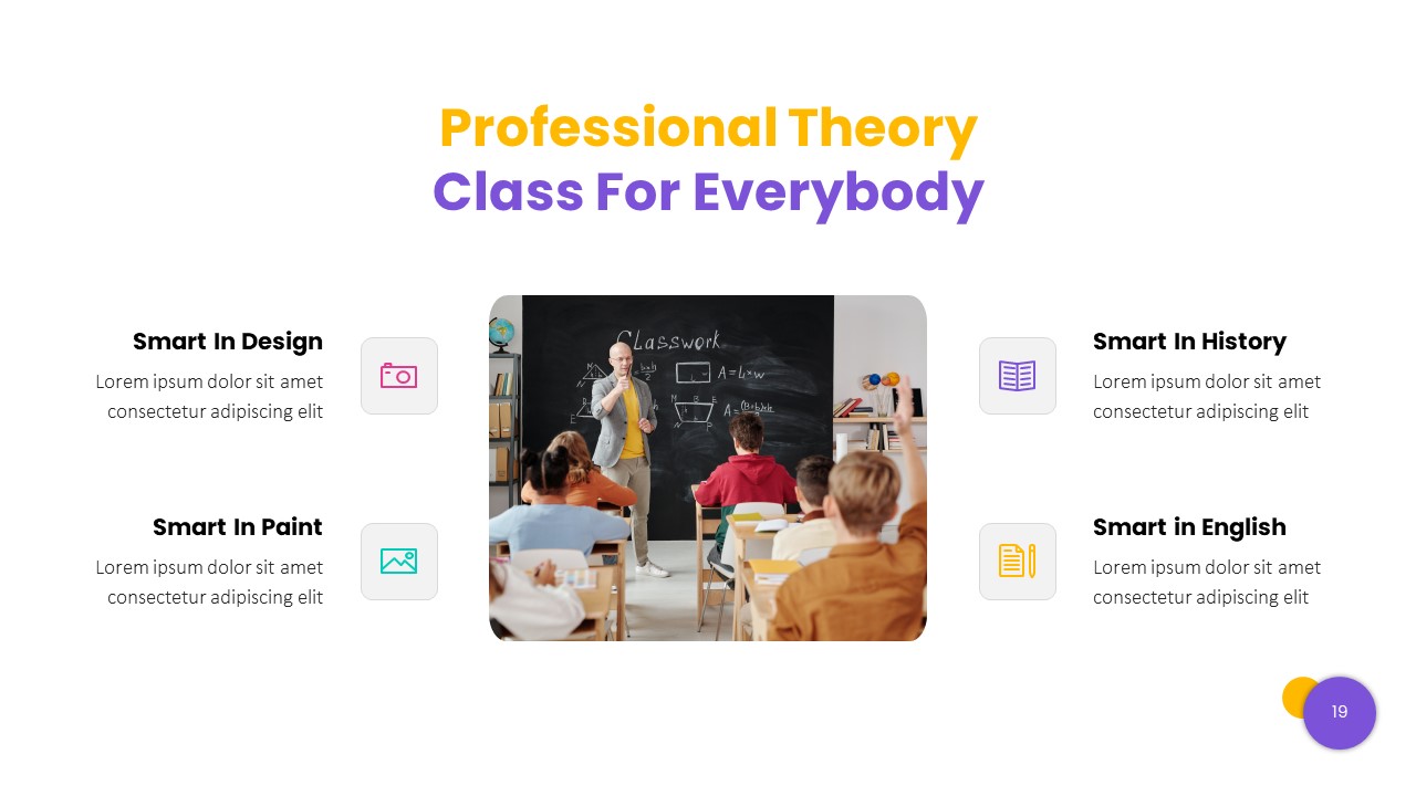 School Concept PowerPoint Template, Presentation Templates | GraphicRiver