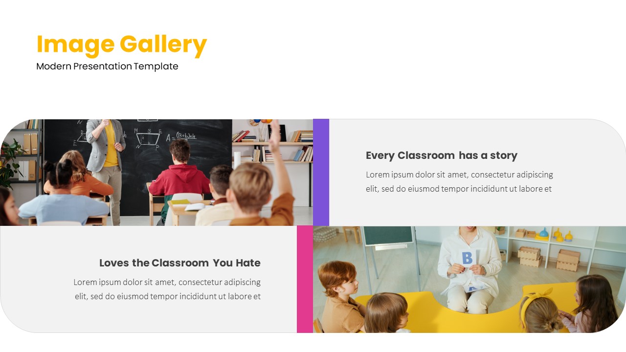 School Concept PowerPoint Template, Presentation Templates | GraphicRiver