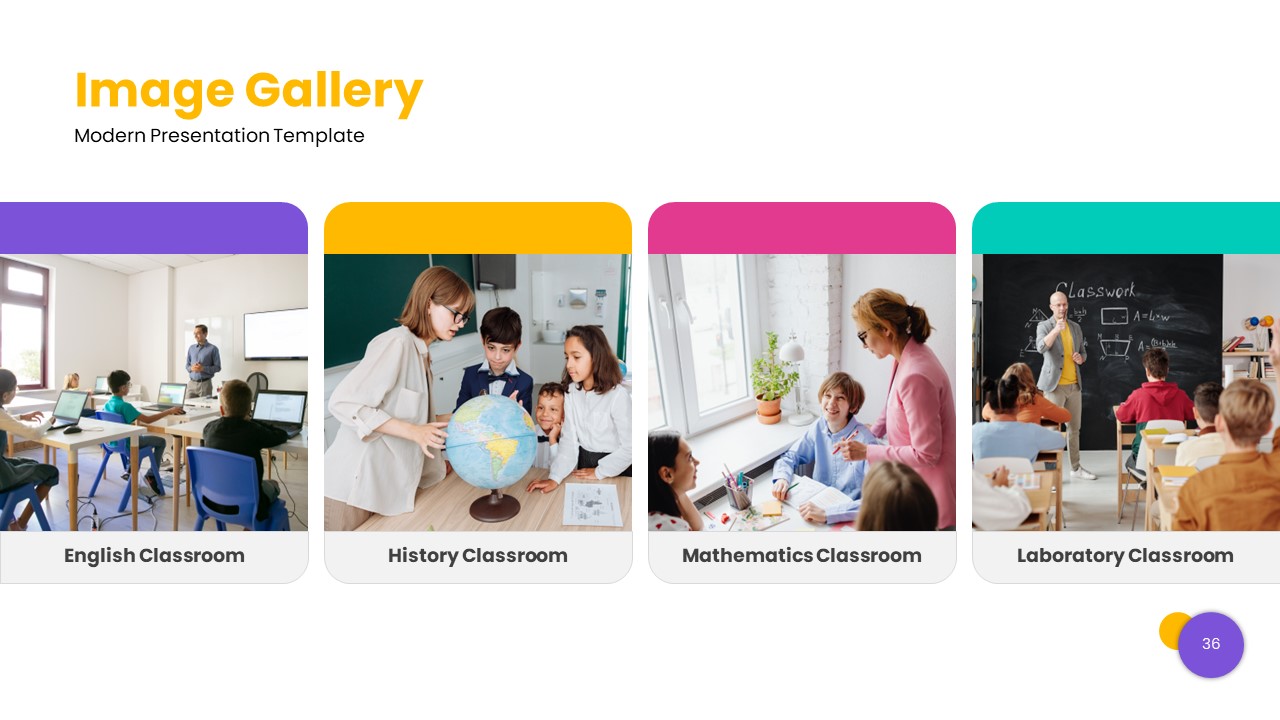 School Concept PowerPoint Template, Presentation Templates | GraphicRiver