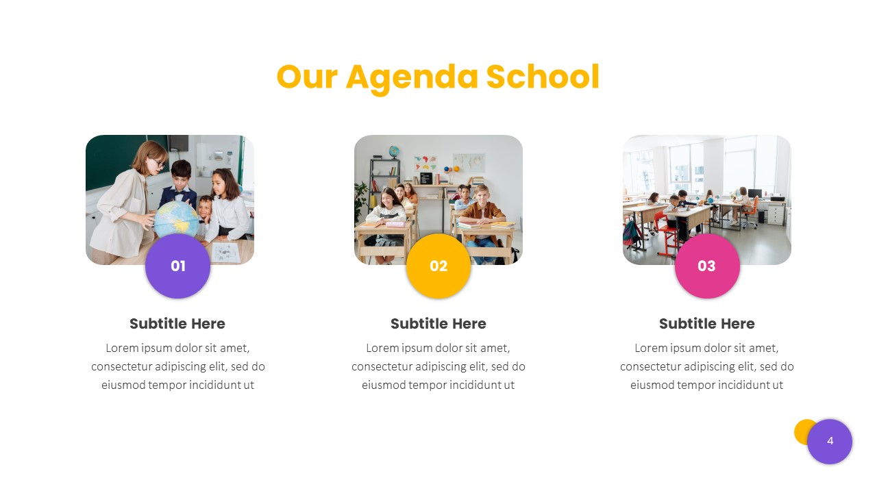School Concept PowerPoint Template, Presentation Templates | GraphicRiver