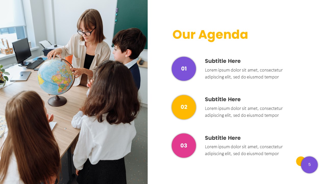 School Concept PowerPoint Template, Presentation Templates | GraphicRiver