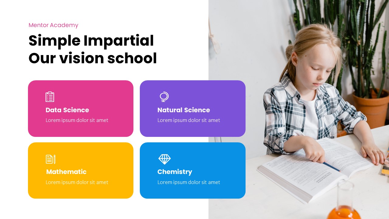 School Profile PowerPoint Template, Presentation Templates | GraphicRiver