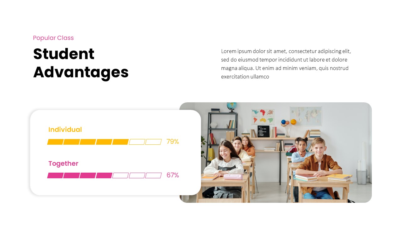 School Profile PowerPoint Template, Presentation Templates | GraphicRiver