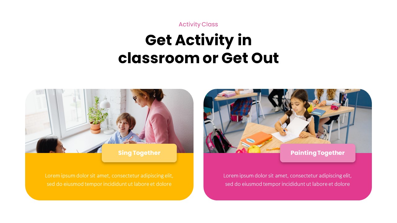 School Profile PowerPoint Template, Presentation Templates | GraphicRiver