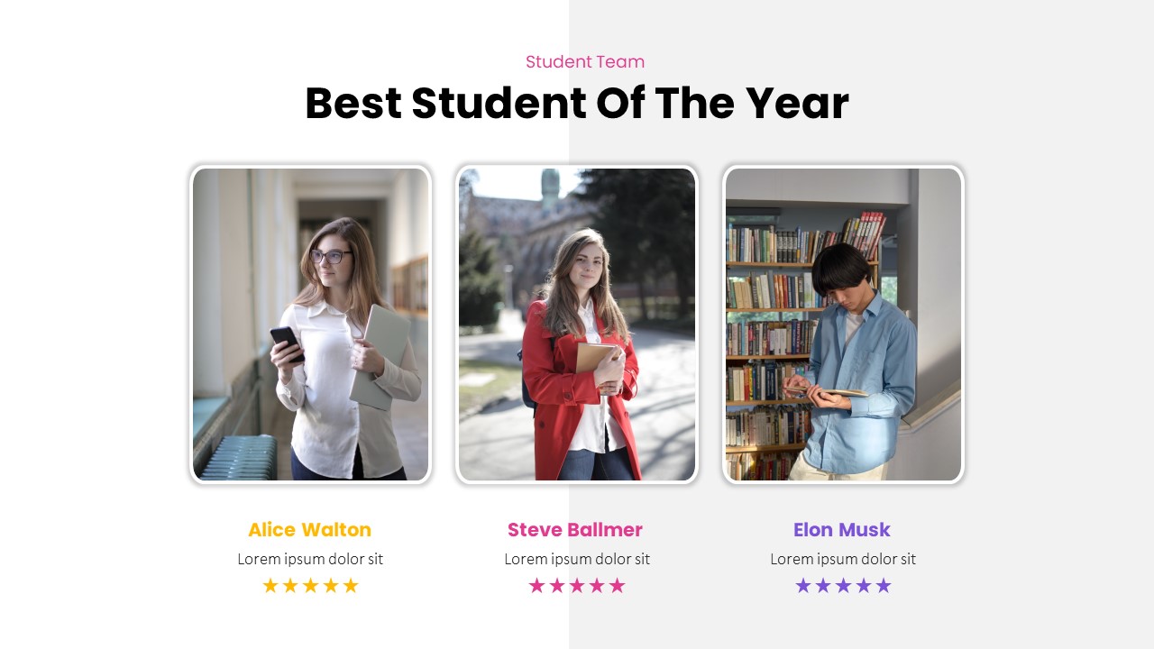 School Profile PowerPoint Template, Presentation Templates | GraphicRiver