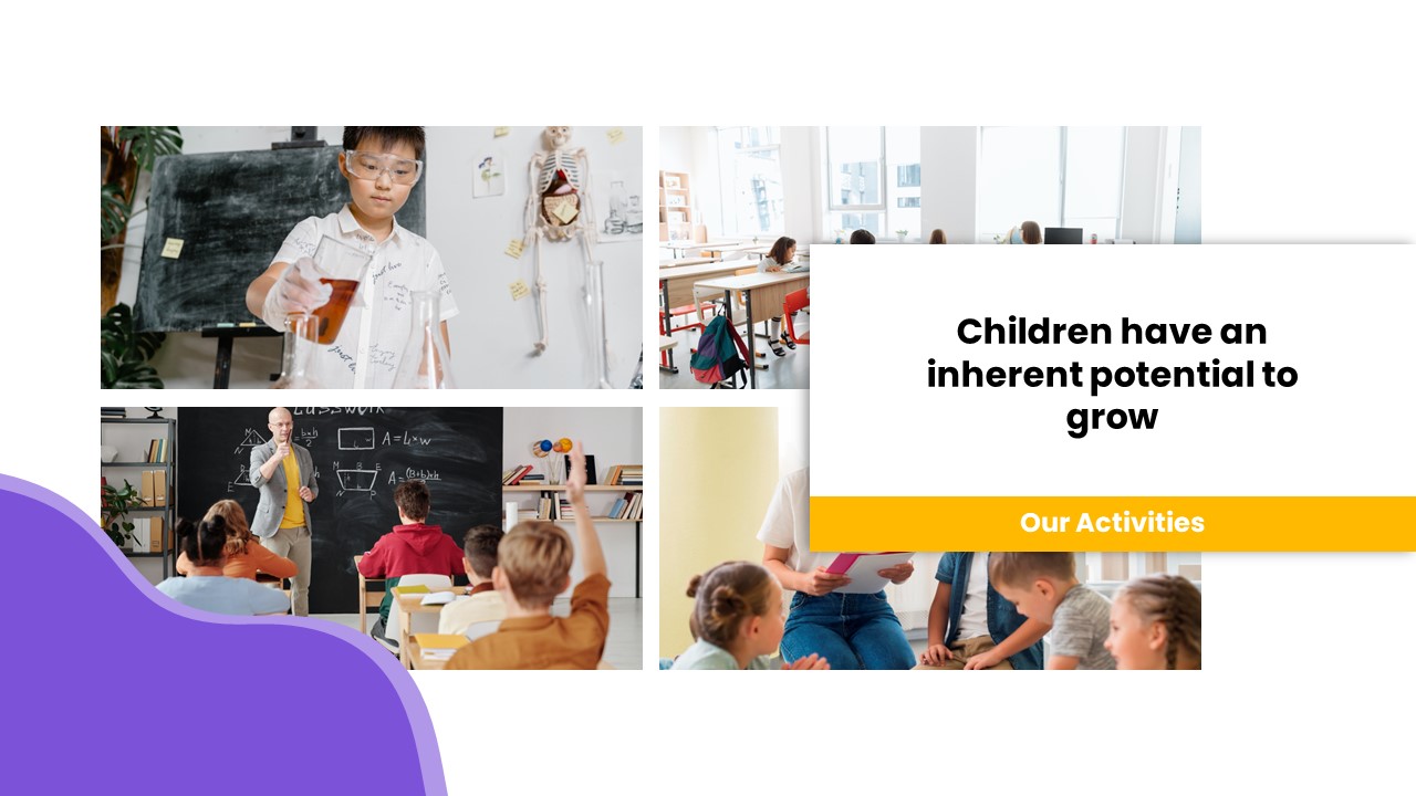 School Profile PowerPoint Template, Presentation Templates | GraphicRiver