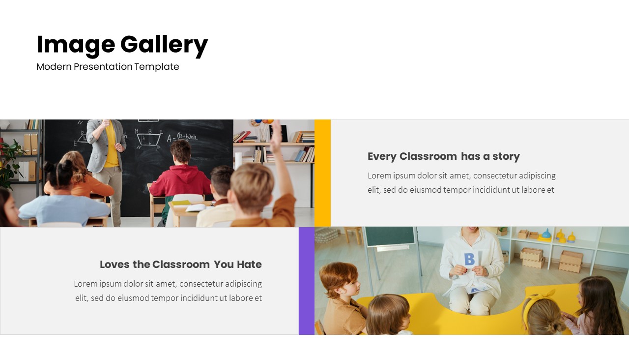 School Profile PowerPoint Template, Presentation Templates | GraphicRiver