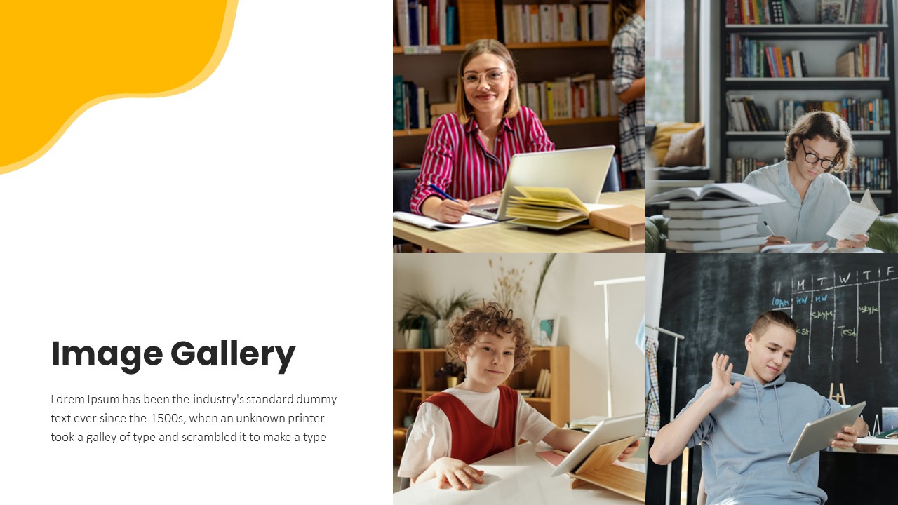 School Profile PowerPoint Template, Presentation Templates | GraphicRiver